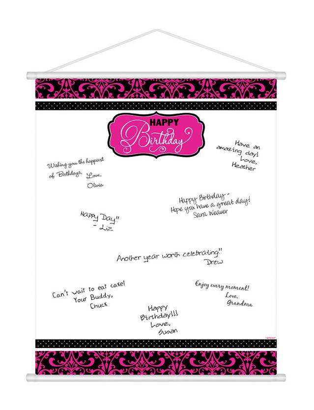 Another year of Fabulous Scroll Sign – Party World