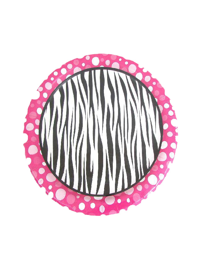 Another year of Fabulous Zebra Print Plates(18 pcs) – Party World